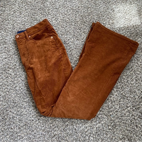 GAP | Pants & Jumpsuits | Gap Vintage Flare Corduroy Pants In Rust ...